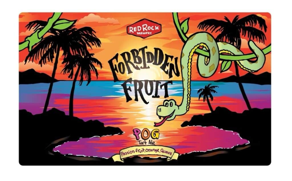 Forbidden Fruit Sour Ale - Red Rock Brewery